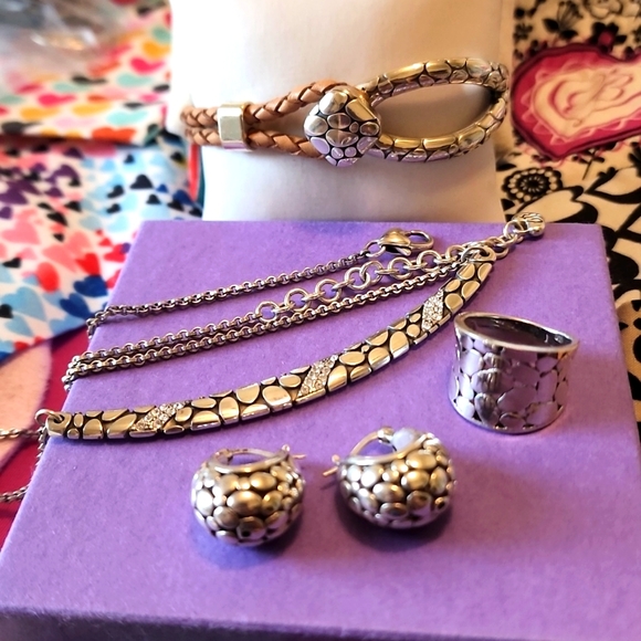 Brighton | Jewelry | Brighton Pebbled Set | Poshmark